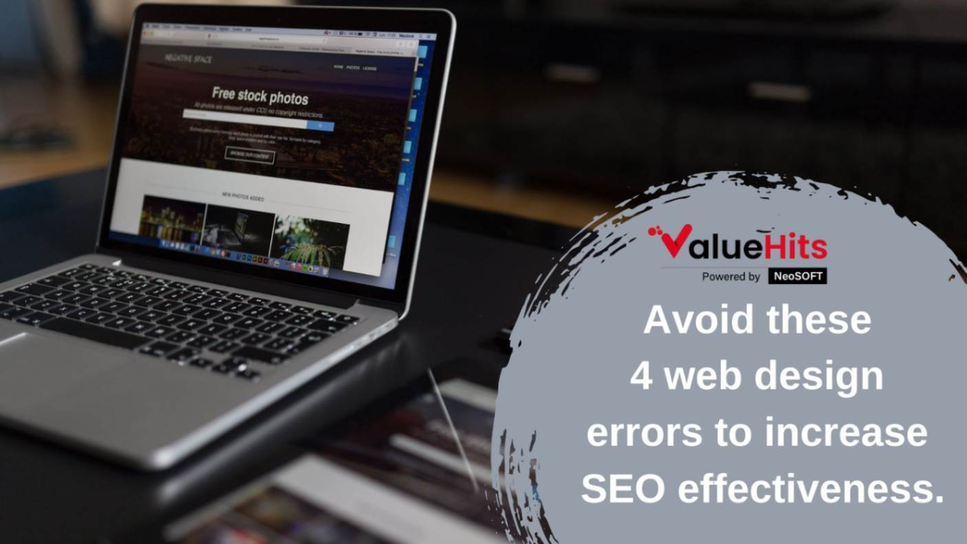 Avoid these 4 web design errors to increase SEO effectiveness.